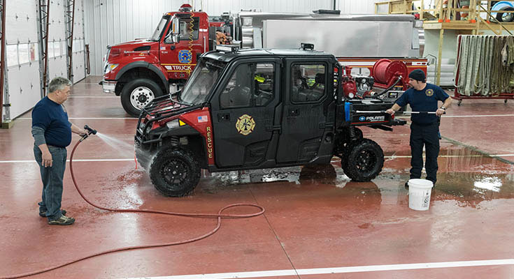 Polaris Fire & Rescue Side by Side Vehicles