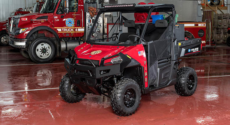 Polaris Fire & Rescue Side by Side Vehicles