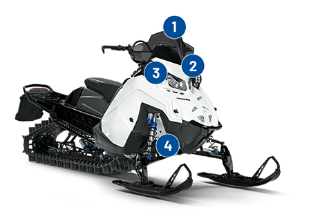 Polaris Military TITAN & RMK Snowmobiles | Polaris Government & Defense