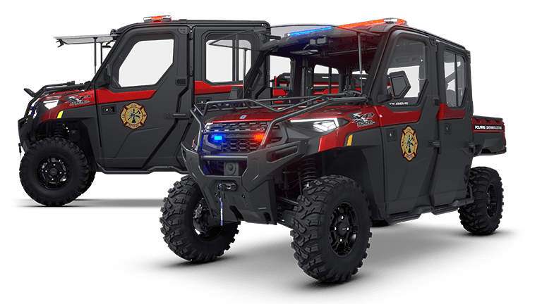 RANGER CREW XP 1000 Off-Road Rescue Package | Polaris Government & Defense