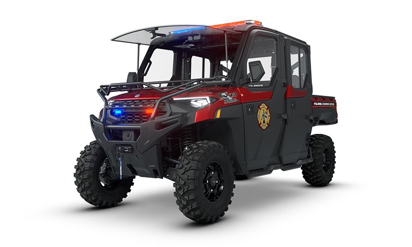RANGER CREW XP 1000 Off-Road Rescue Package | Polaris Government & Defense