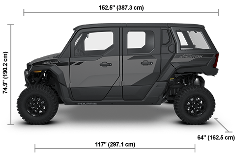Specs: Polaris XPEDITION ADV 5 NorthStar Slate Gray | Polaris Government & Defense
