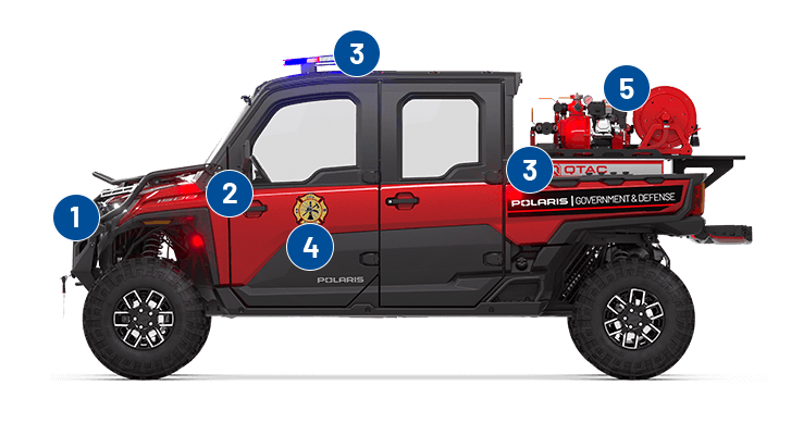 Fire & Rescue Side by Side Vehicles | Polaris Government & Defense