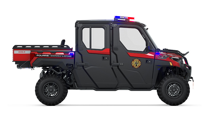RANGER CREW XP 1000 Off-Road Rescue Package | Polaris Government & Defense