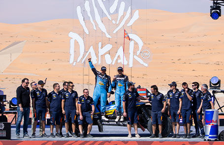 Rookie, Brock Heger and Navigator Max Eddy Jr. Shine at the 2025 Dakar ...