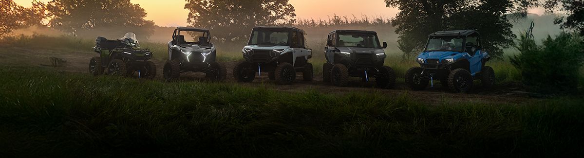 Off-Road Vehicles (ORV): Polaris SxS, UTVs, ATVs & Four Wheelers