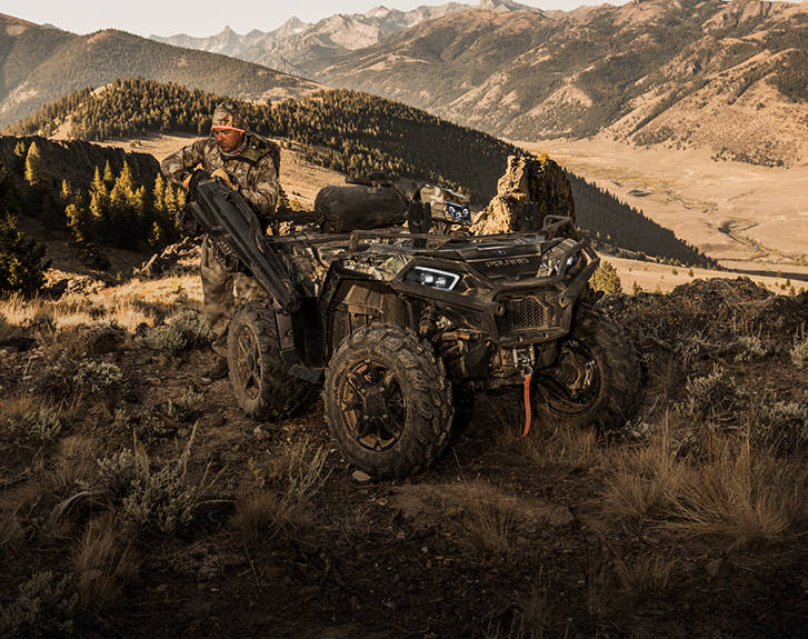 Best ATVs & SxS Vehicles for Hunting | Polaris Off-Road Vehicles