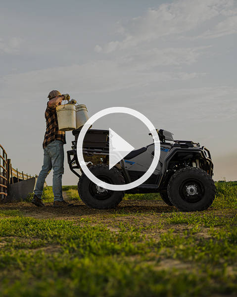 Utility ATVs & Side-by-Side (SxS) UTVs | Polaris Off-Road