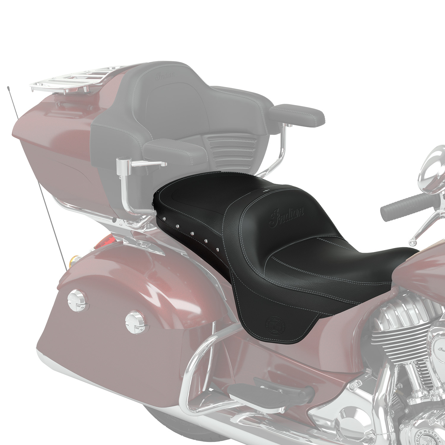 ClimaCommand Classic Seat, Black | Indian Motorcycle ClimaCommand Classic Seat, Black | Indian Motorcycle