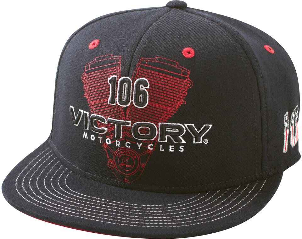 Engine Hat - Black | Victory Motorcycles EN-CA