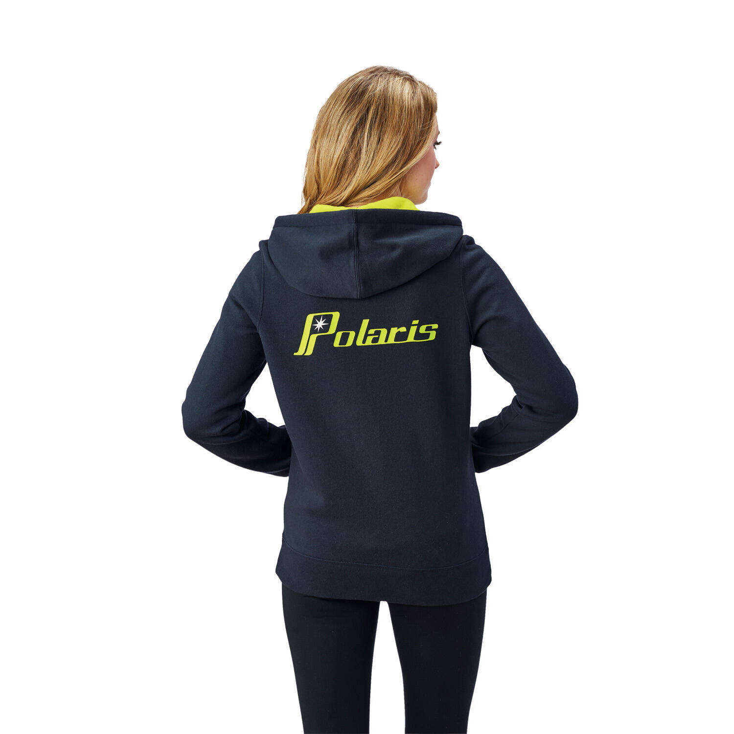 OEM Polaris Women's Lightweight Blended Fleece Full Zip Retro Logo ...