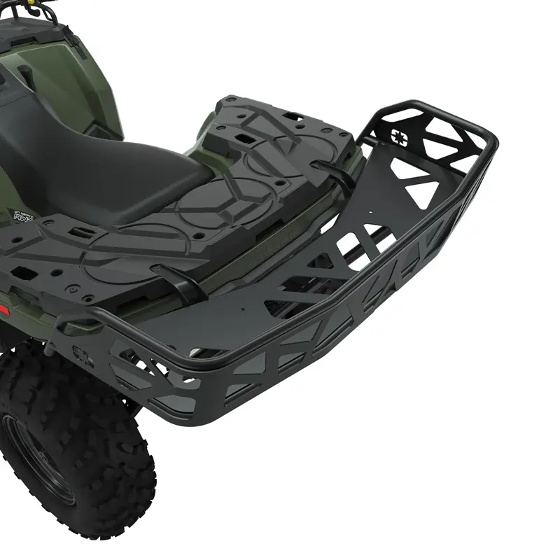 Polaris Sportsman Rear Rack For Atv Moose Flexgrip Gun & Bow Racks For