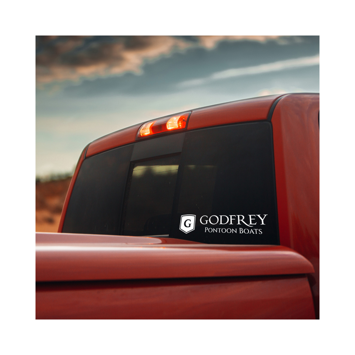 Godfrey Decal, Large, 20 in. | Godfrey Pontoon