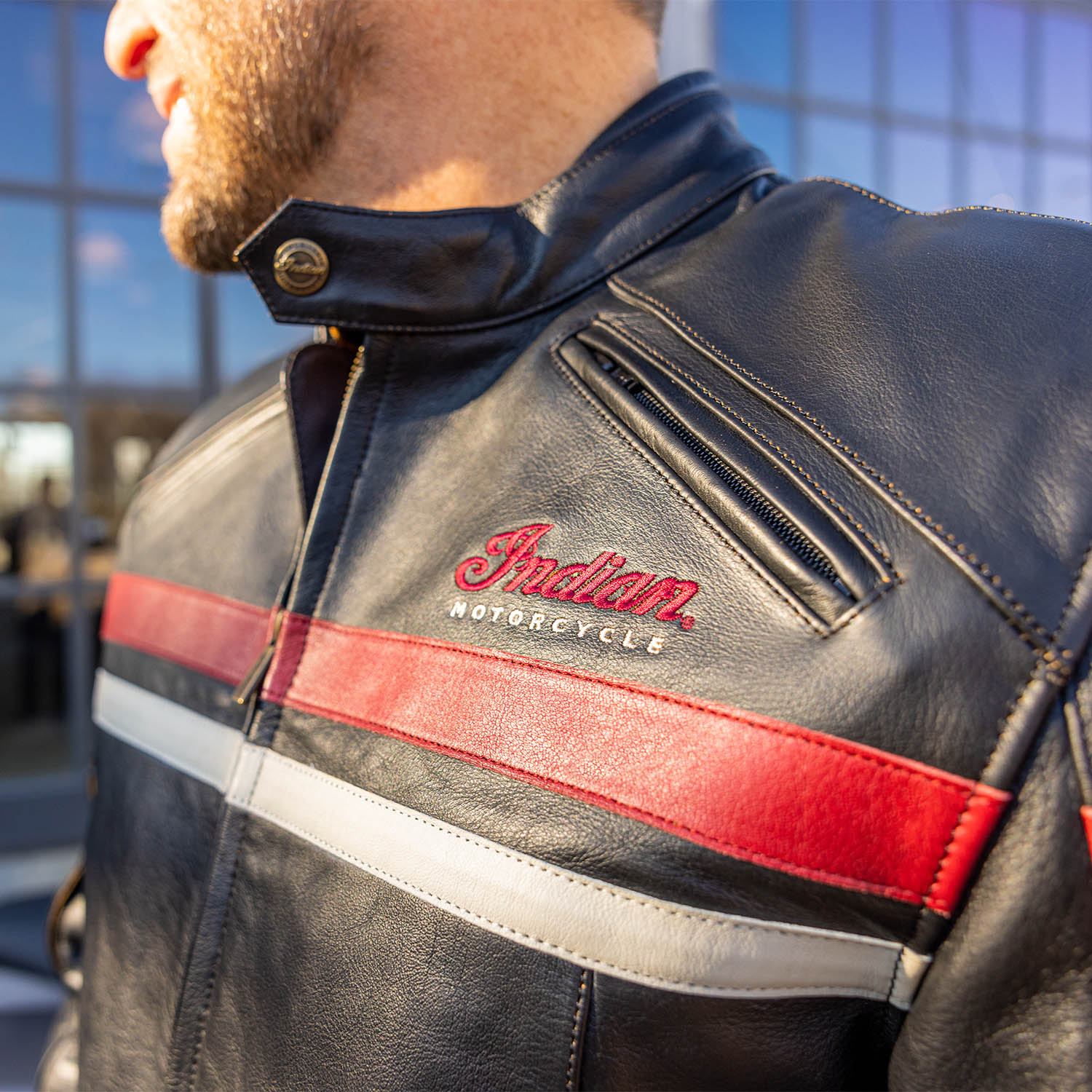 Men's Freeway Jacket 2, Black | Indian Motorcycle Men's Freeway Jacket 2, Black | Indian Motorcycle