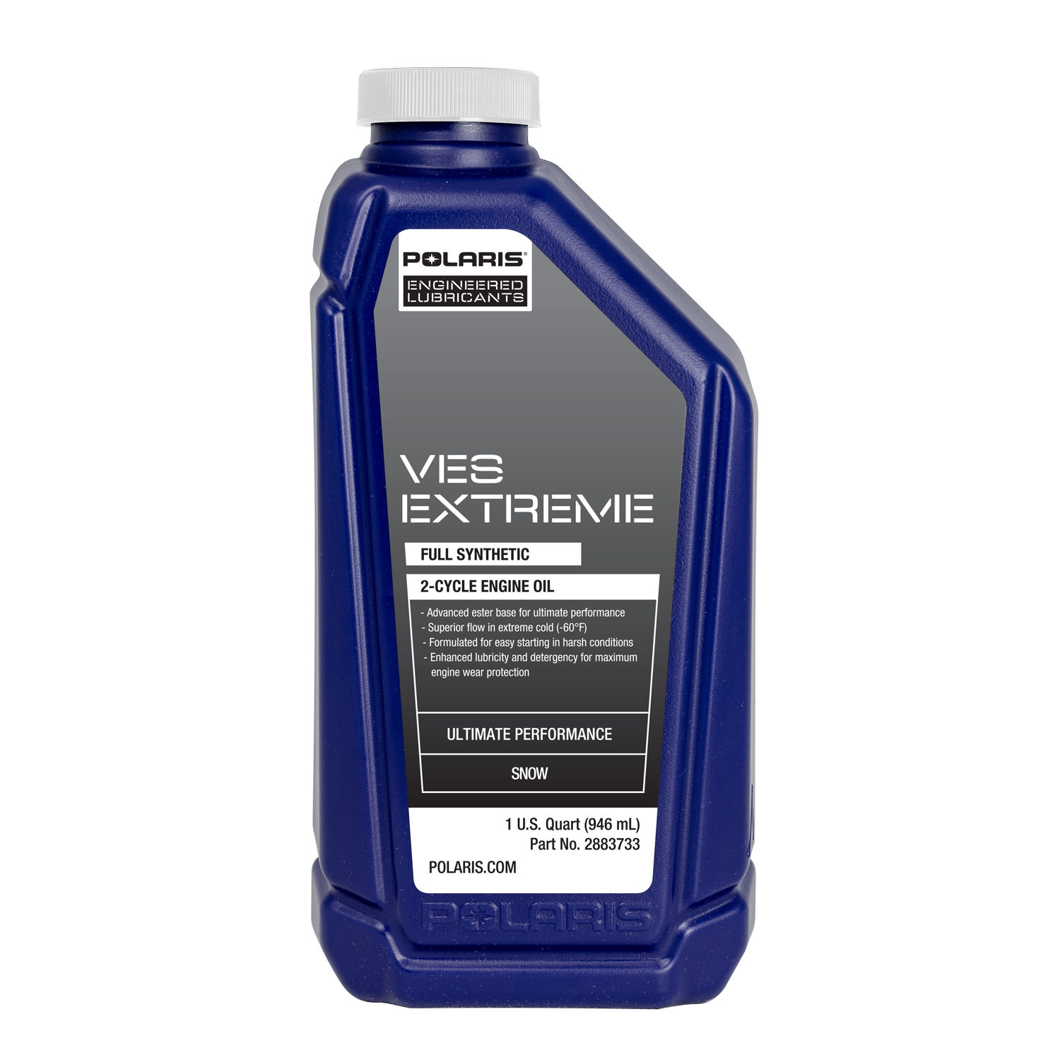 Polaris Snowmobile VES EXTREME Full Synthetic 2 Cycle Oil for ...