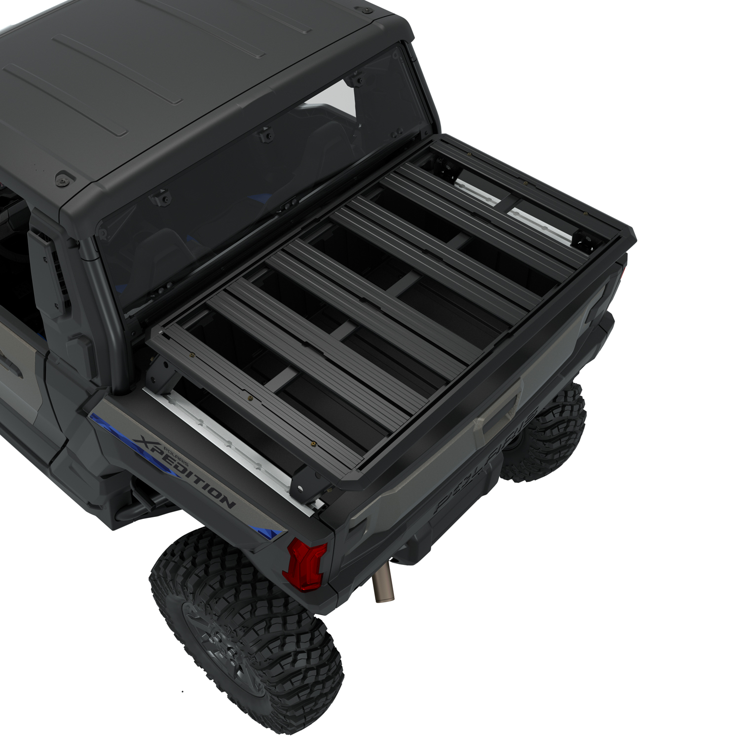 Polaris 2889590 Rear Rhino-Rack Bed Rack / Roof Rack Small Xpedition XP ...