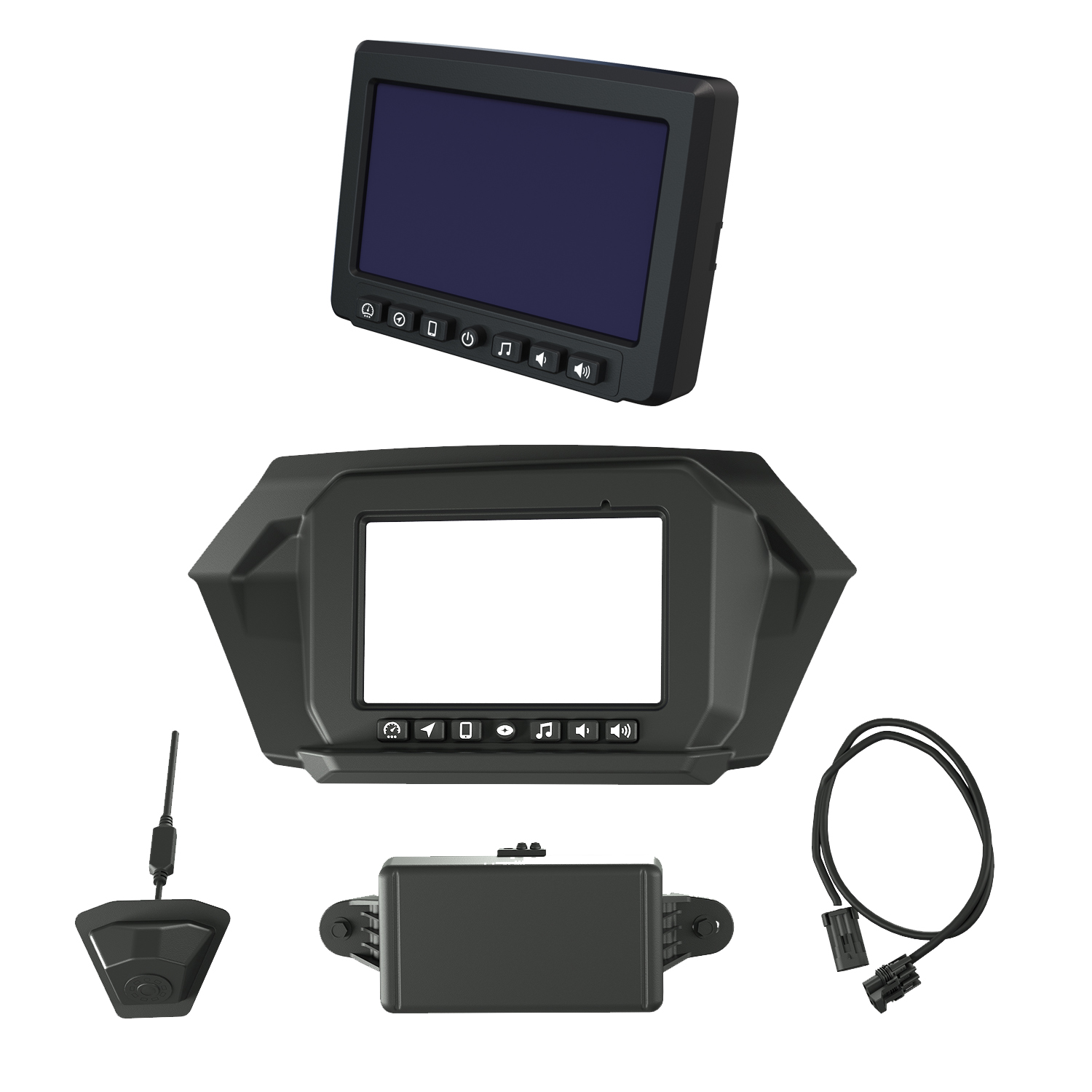 RZR 7" Display & Install Kit | Polaris RZR