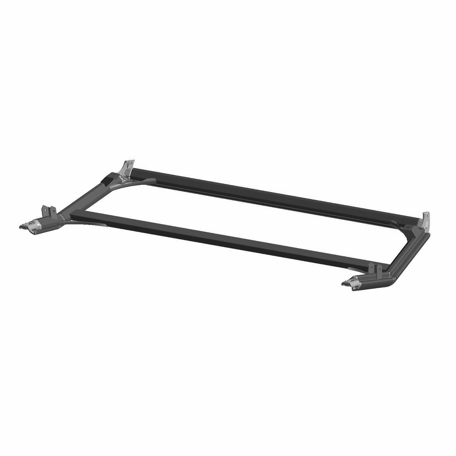 Rollover Protective Structure (ROPS) Weld, Rear, Matte Black, Part ...