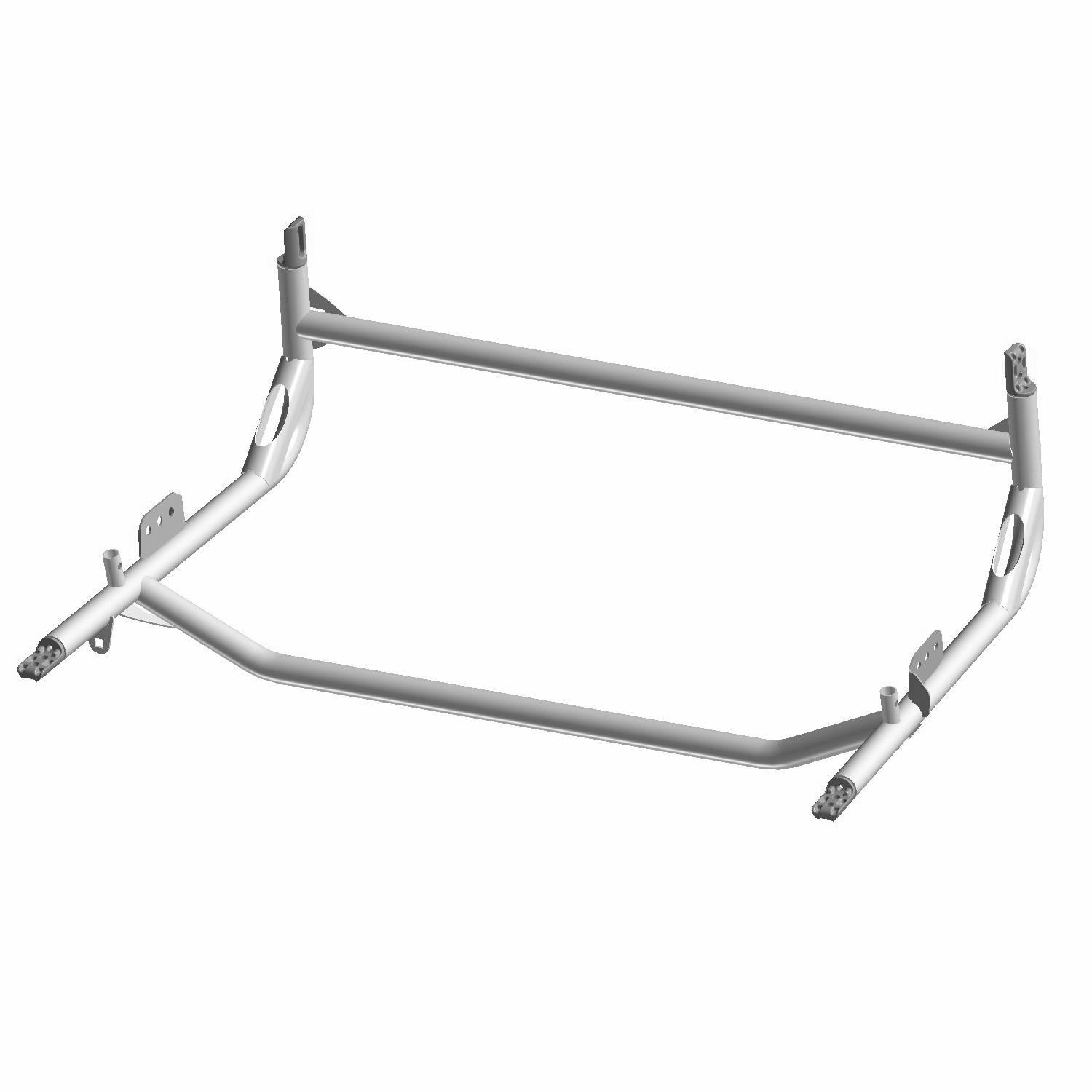 ROPS Weld, Rear, Matte Black, Part 1023478-458 | Polaris Sportsman
