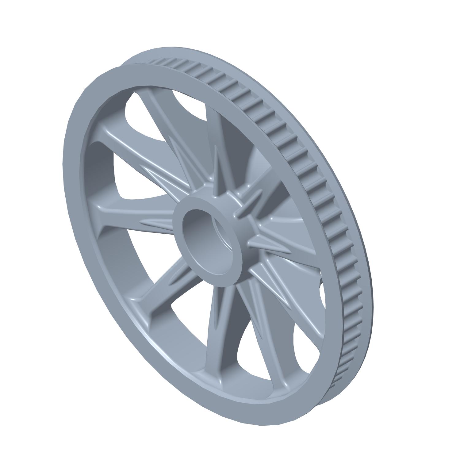 Cush Drive Sprocket Assembly, 66T, Black Engine, Part 1333429-521 ...