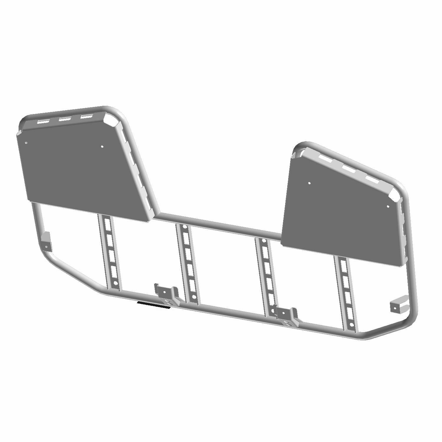 Rack Assembly, Rear, Matte Black, Part 2636945-458 | Polaris Sportsman