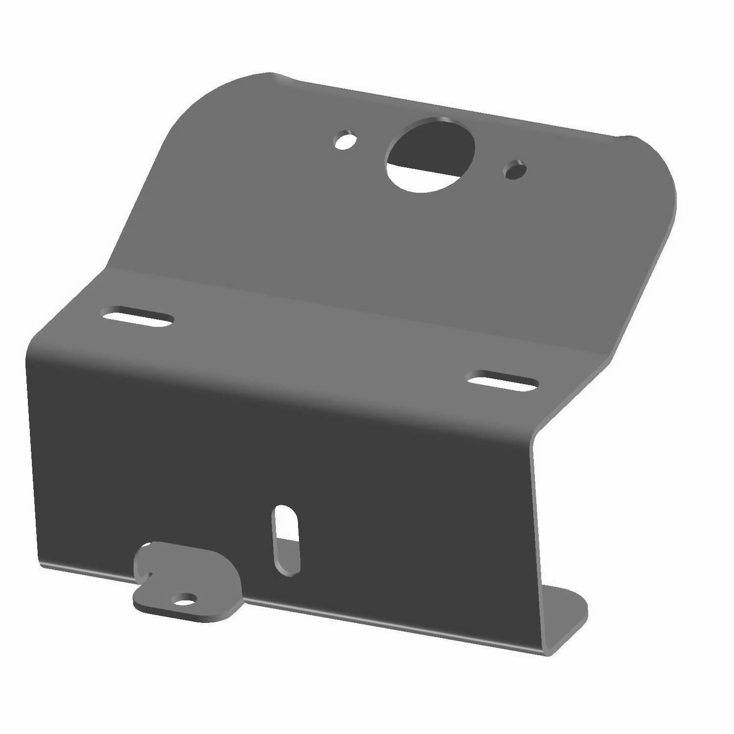 License Plate Bracket, Matte Black, Part 5253189-458 | Polaris RZR