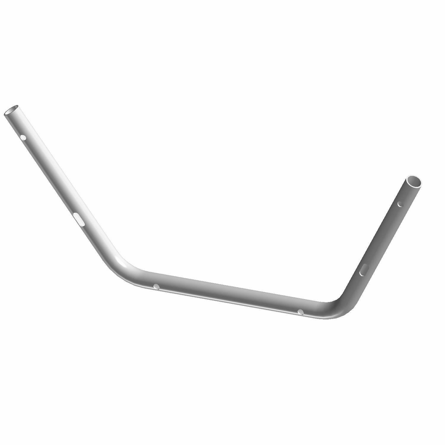 Tube Support Rack, Front, Rear, Matte Black, Part 5257872-458 | Polaris ...