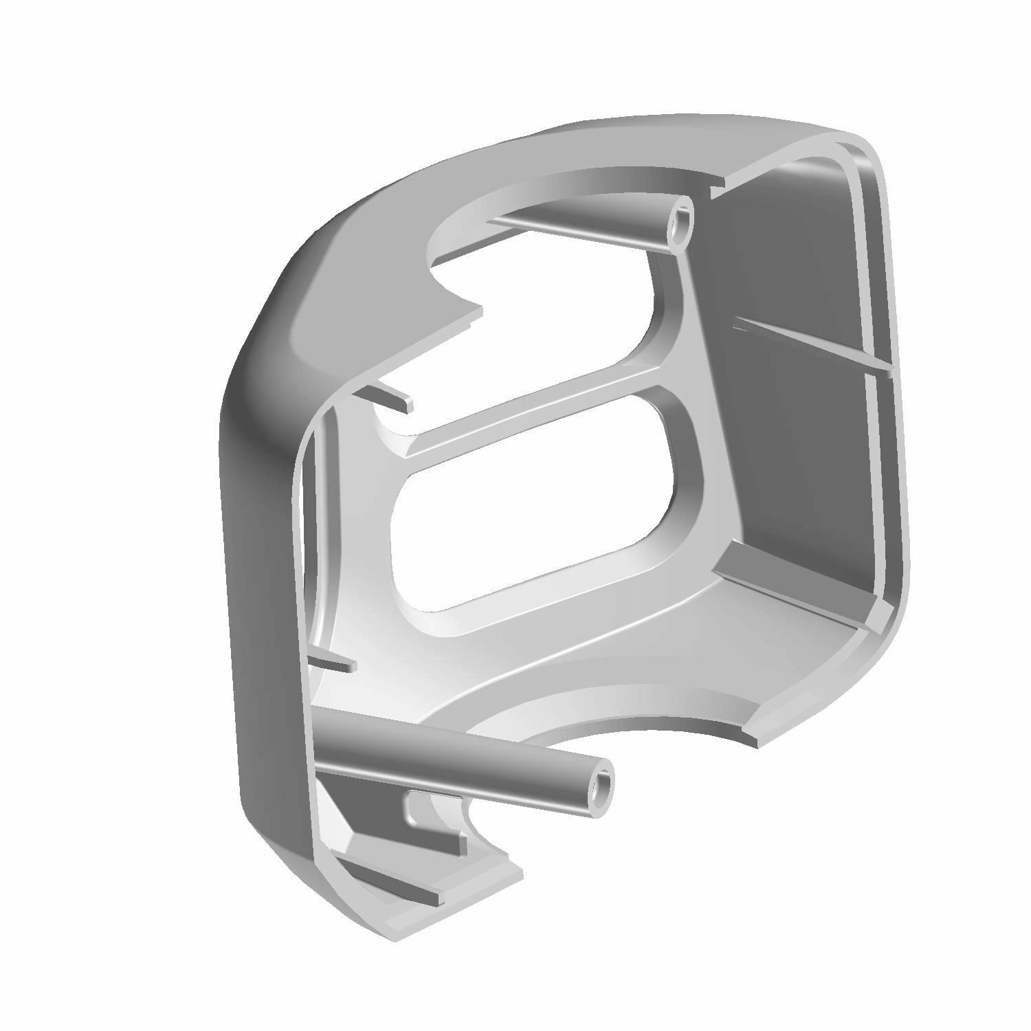 Control Switch Cover, Left, Front, Flat Black, Part 5454139-463 ...