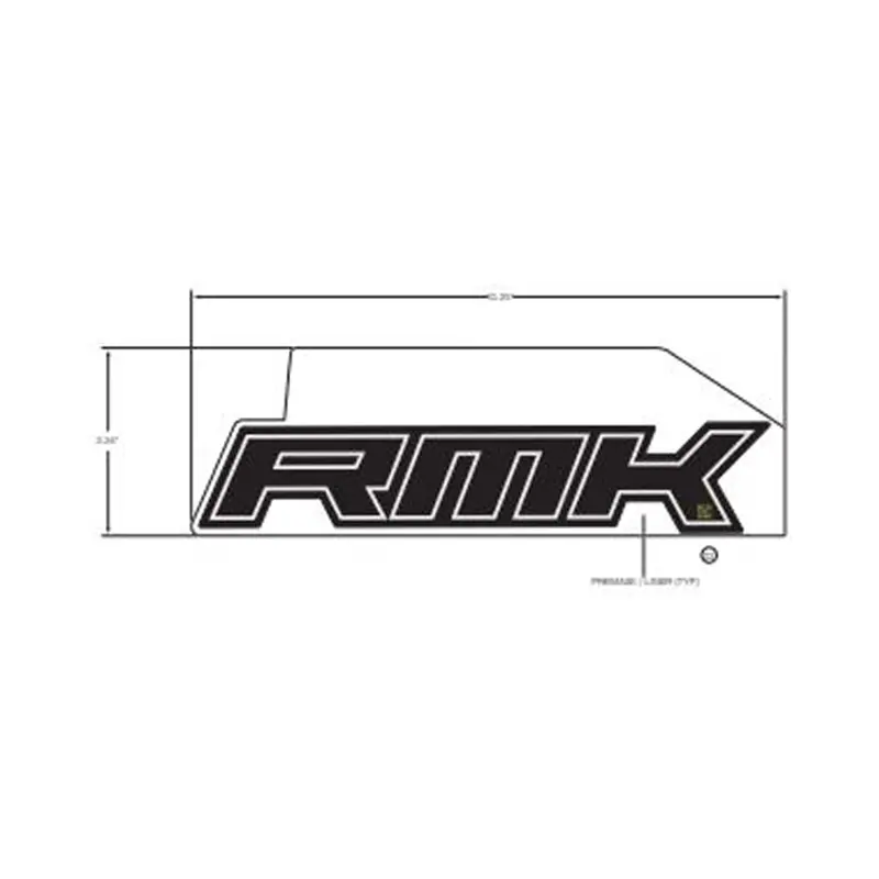Polaris Rmk Logo Walkaround | 2025 Polaris® Boost RMK KHAOS 155