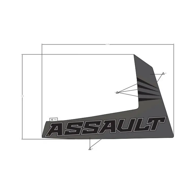 Assault Life Sticker Decal