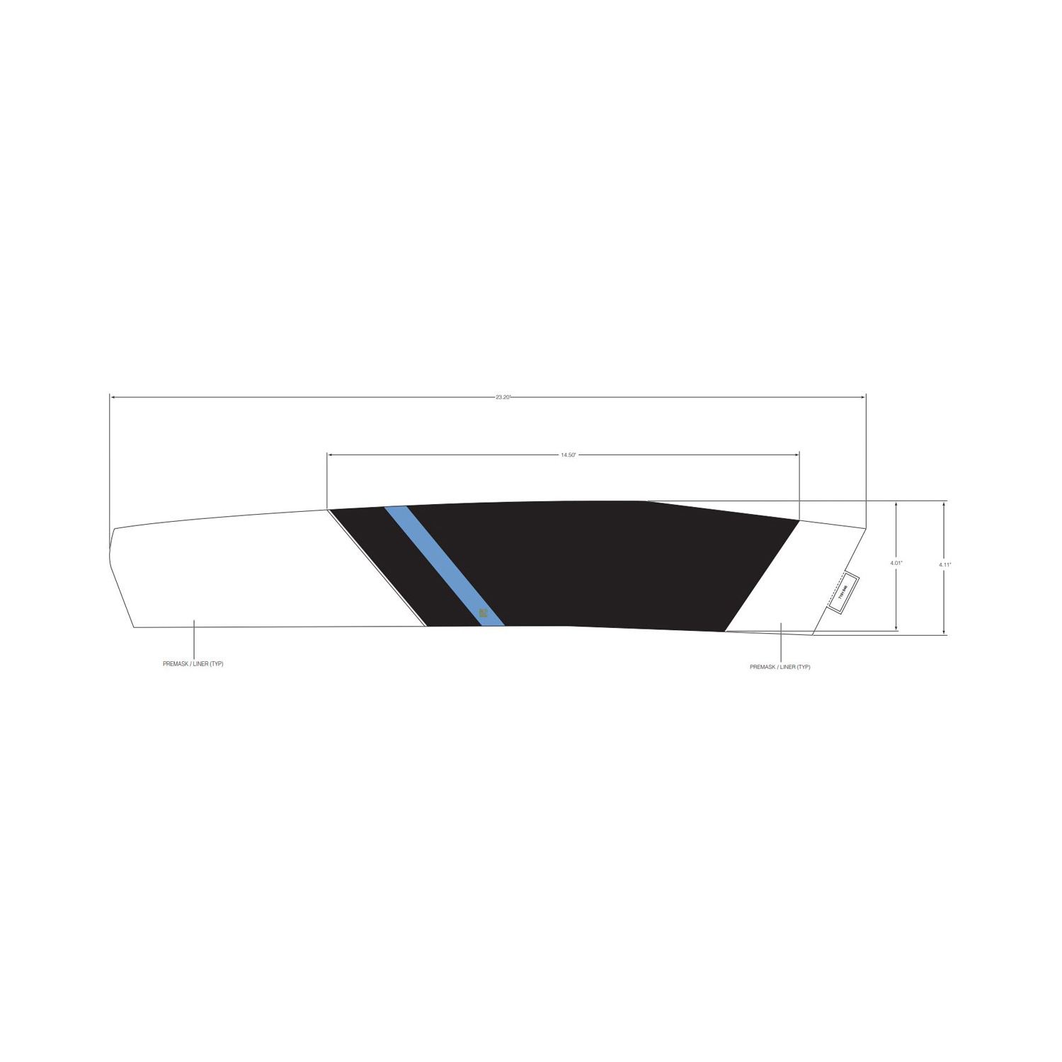 DECAL-FR.FNDR,SIDE,TOP,RH, Part 7191846 | Polaris RZR