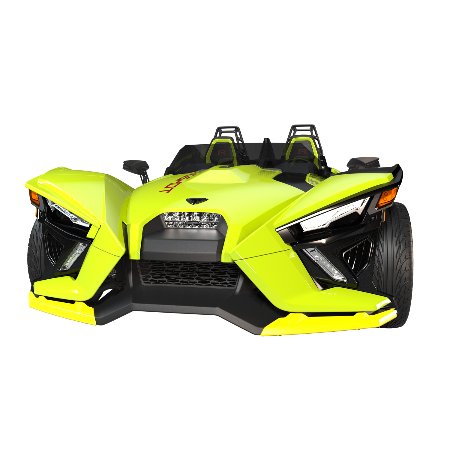 Polaris 2884948-053 Medium Yellow Front Wing Guards 2015-2021 Slingshot ...