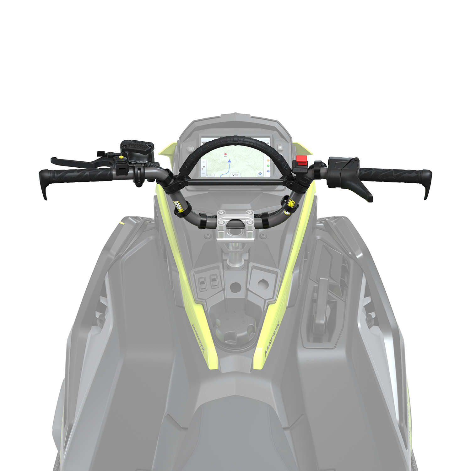 Narrow RMK Handle Bar, 6 in. Rise | Polaris Snowmobiles