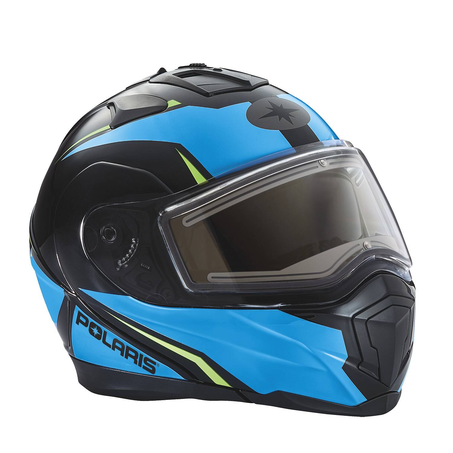 Polaris Snowmobile Modular 1.0 Adult Helmet with Dual-Pane Shield ...