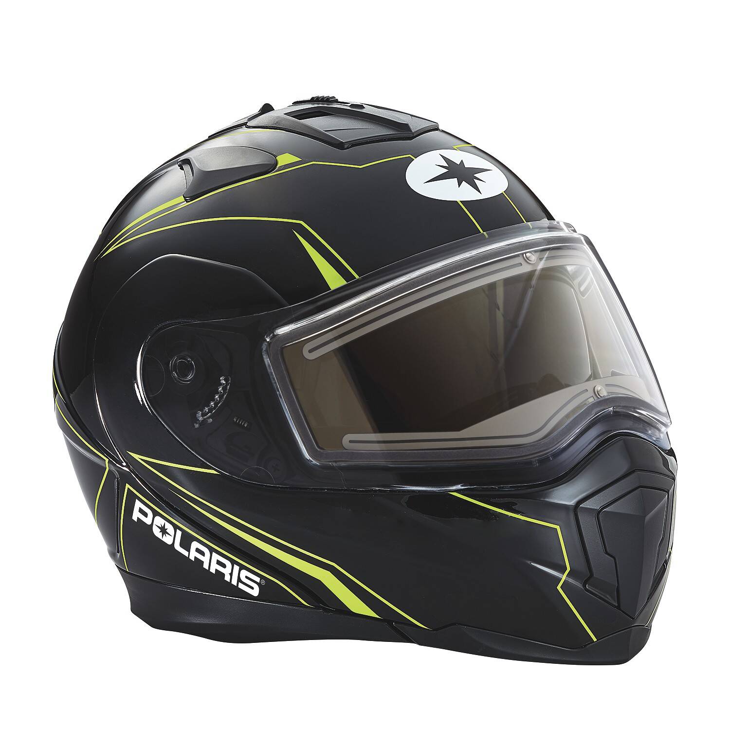 Polaris Snowmobile Modular 1.0 Adult Helmet with Dual-Pane Shield ...