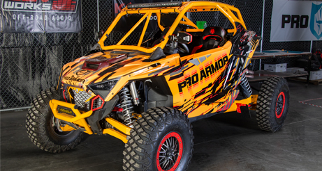 Pro Bilt 2020 RZR PRO XP White Lightning | Pro Armor