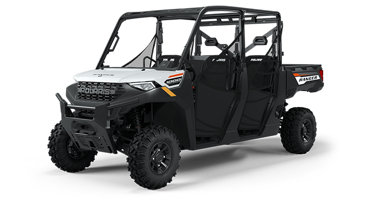 2024 Polaris RANGER CREW 1000 Premium White Lightning