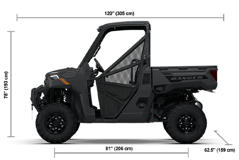 Specs: 2026 Polaris RANGER 1000 Premium Granite Gray