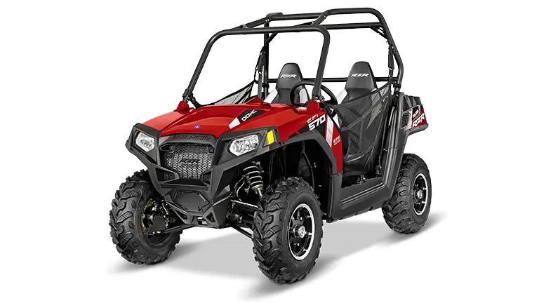 2015 Polaris RZR 570 EPS TRAIL SUNSET RED