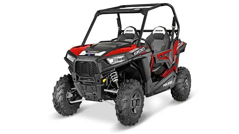 2015 Polaris RZR 900 EPS TRAIL SUNSET RED