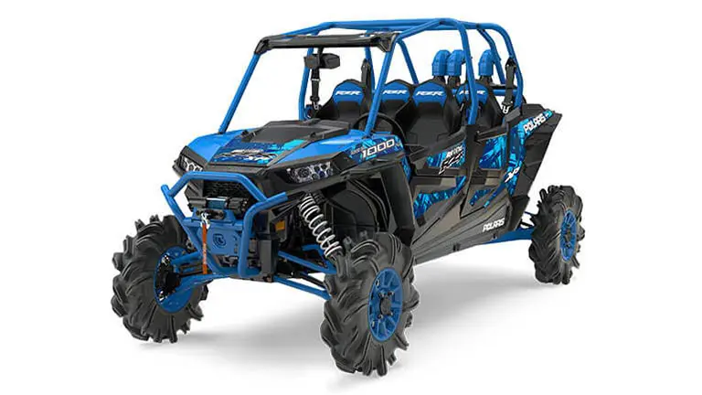 2017 Polaris RZR XP 4 1000 EPS HIGH LIFTER EDITION VELOCITY BLUE
