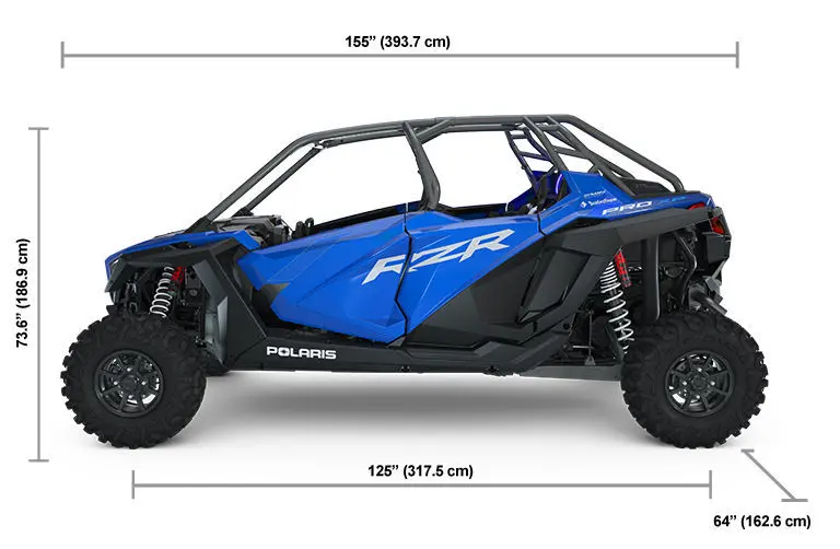 2021 Polaris RZR Pro XP 4 Ultimate Rockford Fosgate LE Radar Blue US