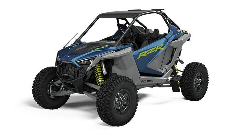 2022 Polaris RZR Turbo R Premium Blue Slate - RIDE COMMAND Package