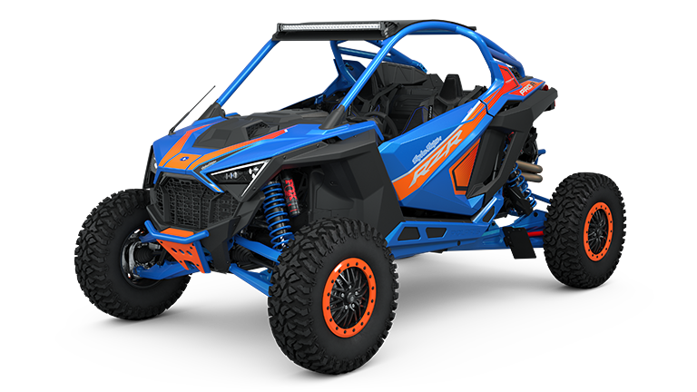 2023 Polaris RZR Pro R Troy Lee Designs Edition Electric Blue