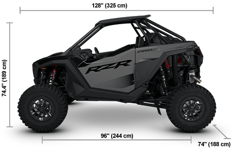 Spécifications : 2026 Polaris RZR Pro S Ultimate Slate Gray FR-CA