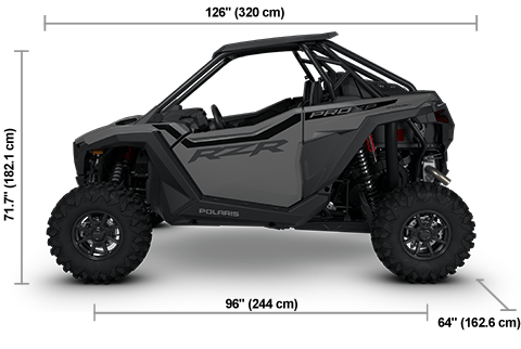 Specs: 2026 Polaris RZR Pro XP Ultimate Slate Gray
