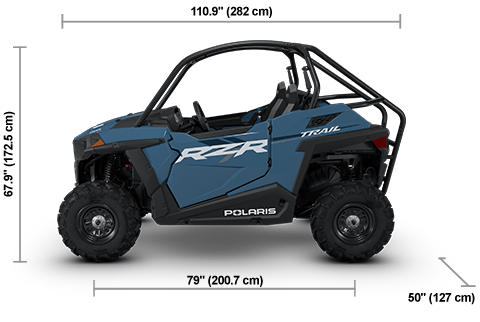 Specs: 2026 Polaris RZR Trail Sport Zenith Blue