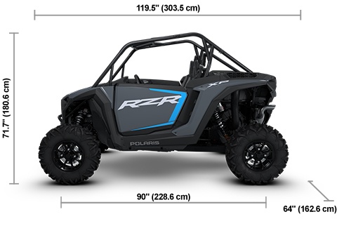 Spécifications : 2026 Polaris RZR XP 1000 Sport Stealth Gray FR-CA