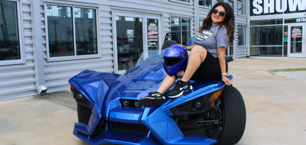 Women Behind the Wheel | Polaris Slingshot