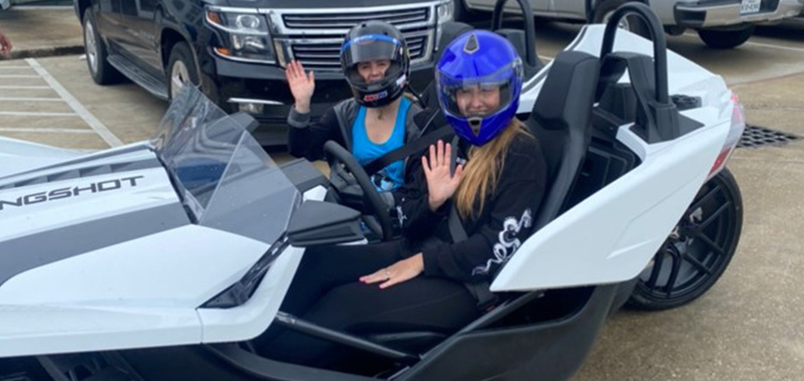 Women Behind the Wheel | Polaris Slingshot
